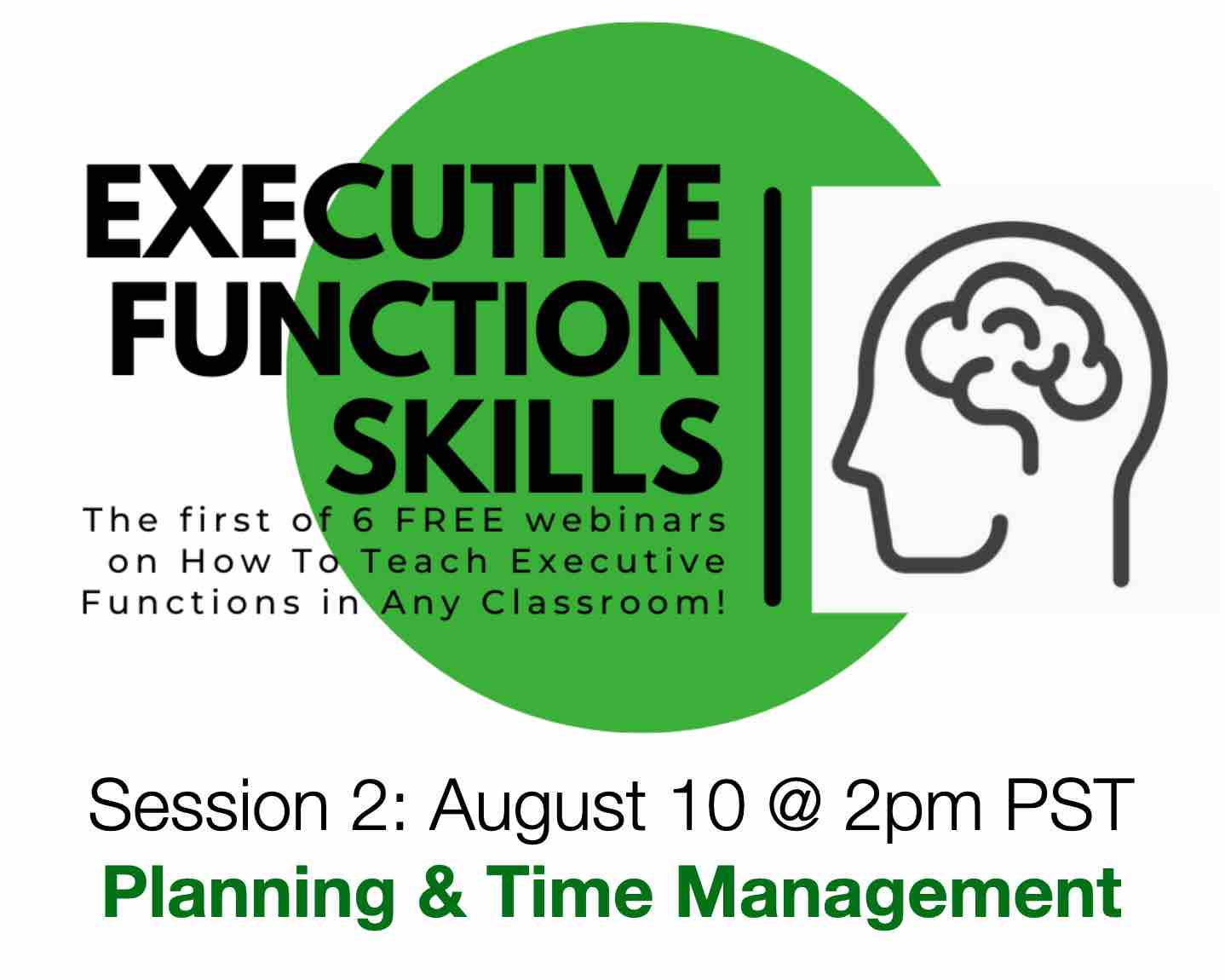 How to Teach Executive Functions in Any Classroom - Session 2: Planning ...