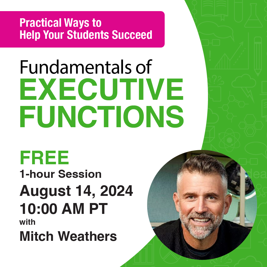 Executive Functions Webinar - Organized Binder